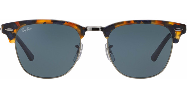 Ray-Ban Clubmaster RB3016/51 Spotted Blue Havana / Grey - Coolblue ...