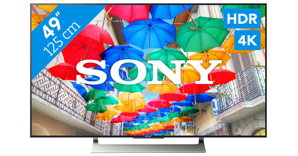 Sony KD-49XE9005 - Coolblue - Voor 23.59u, morgen in huis