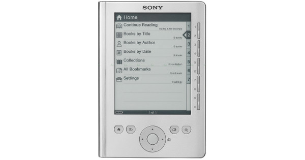 Sony Reader Pocket Edition PRS-300 Silver - Coolblue - Voor 23.59u ...