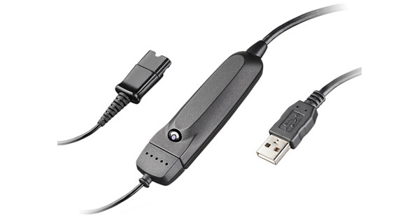 Plantronics DA40 USB naar QD kabel - Coolblue - Voor 23.59u, morgen in huis