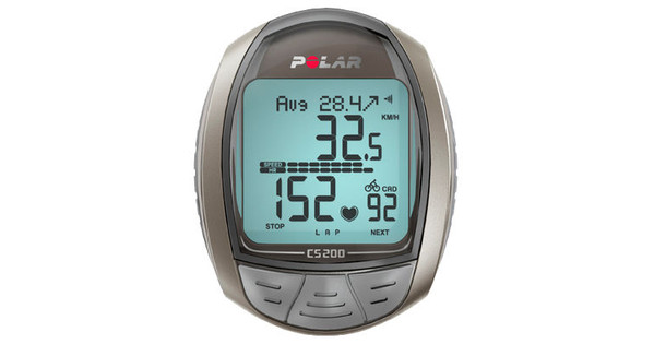 Polar CS200 Fietscomputer met Hartslagmeter - Coolblue - Voor 23.59u, morgen in huis