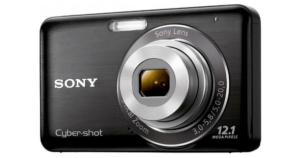 Sony CyberShot DSC-W310 Black - Coolblue - Voor 23.59u, morgen in huis