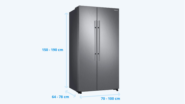 What are the dimensions of a fridge? - Coolblue - anything for a smile