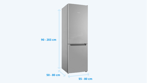 Quelles sont les dimensions d'un réfrigérateur ? - Coolblue - tout pour ...