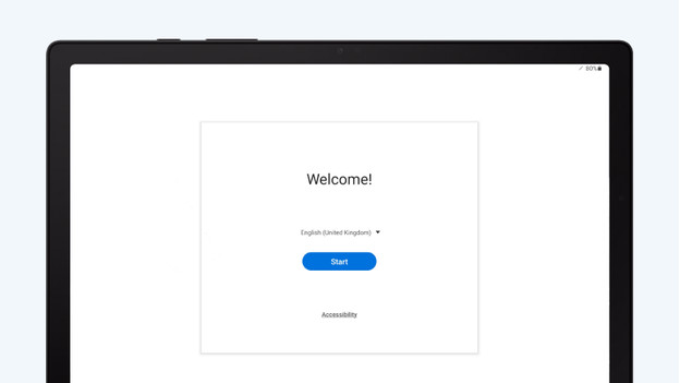 How do I set up my Samsung tablet? - Coolblue - anything for a smile
