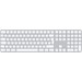 Apple Magic Keyboard met numeriek toetsenblok en Touch ID AZERTY ...