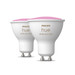 Philips Hue White and Color GU10 Duo pack - Coolblue - Voor 23.59u ...
