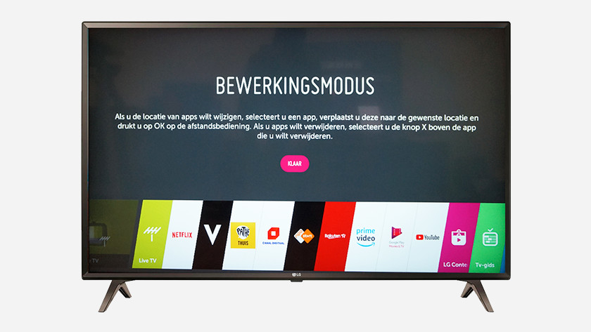 How do I set up apps on my LG smart TV? - Coolblue - anything for a smile