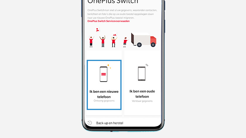 How do I transfer with OnePlus Switch? - Coolblue - anything for a smile