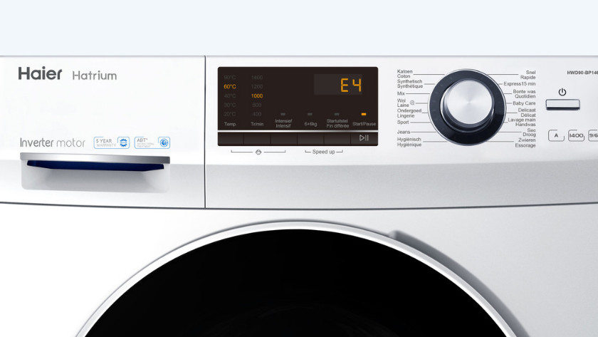 The most common errors of Haier washer dryer combinations - Coolblue ...