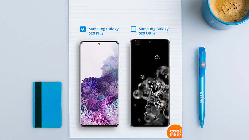 Compare the Samsung Galaxy S20 Plus to the S20 Ultra - Coolblue ...