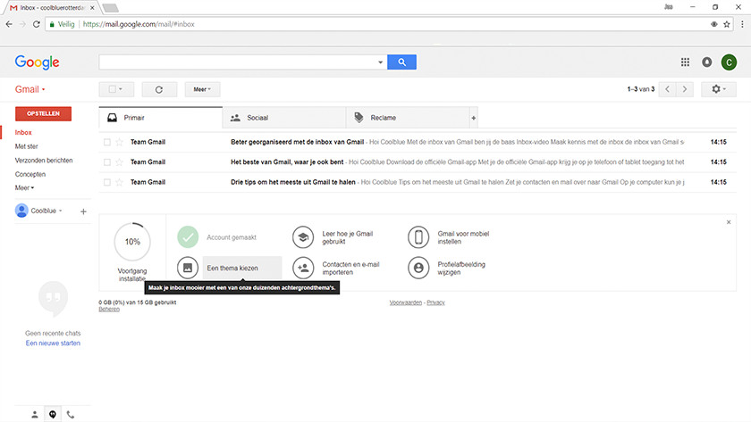 How do I create an email address? - Coolblue - Before 23:59, delivered ...