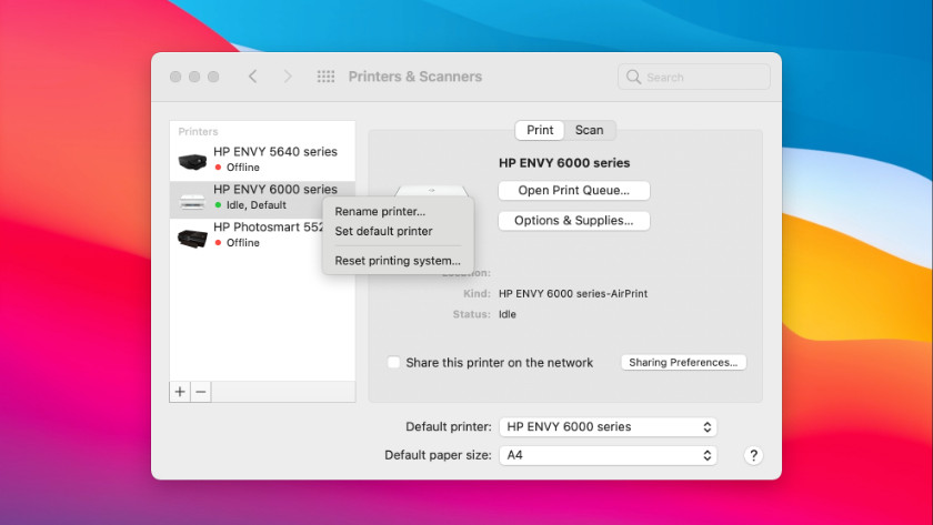 3 tips when the macOS system indicates your printer is offline ...