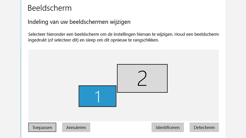 How do I set up a second display? - Coolblue - anything for a smile