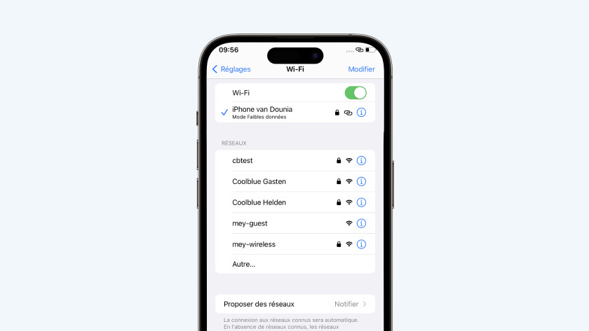 Comment transformer l'Apple iPhone en point d'accès ? - Coolblue - tout ...