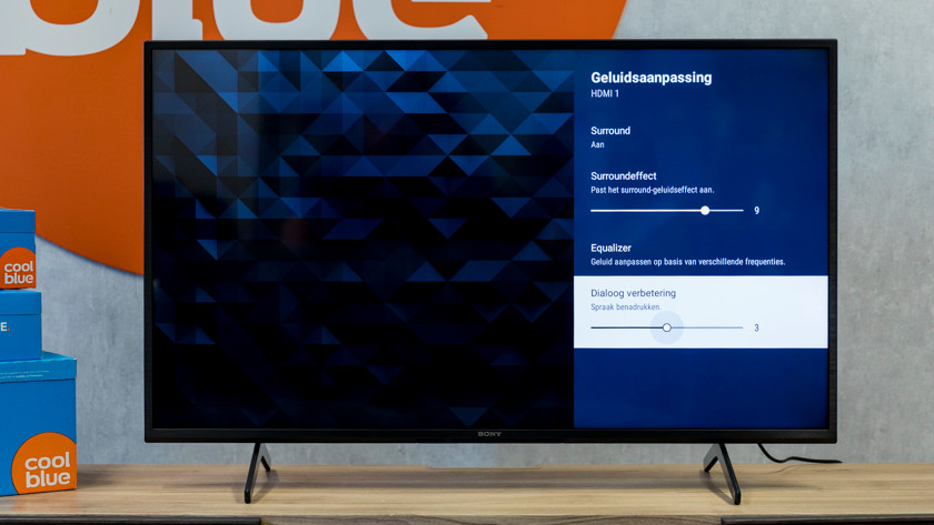 How do you adjust the sound settings on your Sony TV? - Coolblue ...