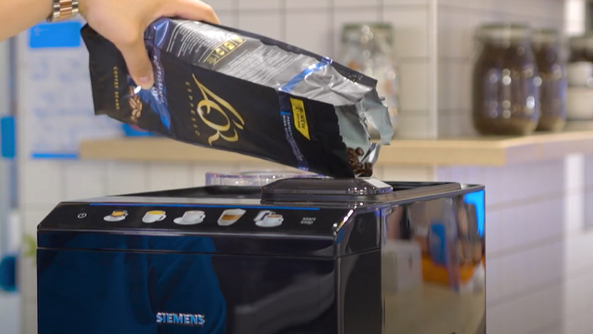 How do you prepare your Siemens EQ.500? - Coolblue - anything for a smile