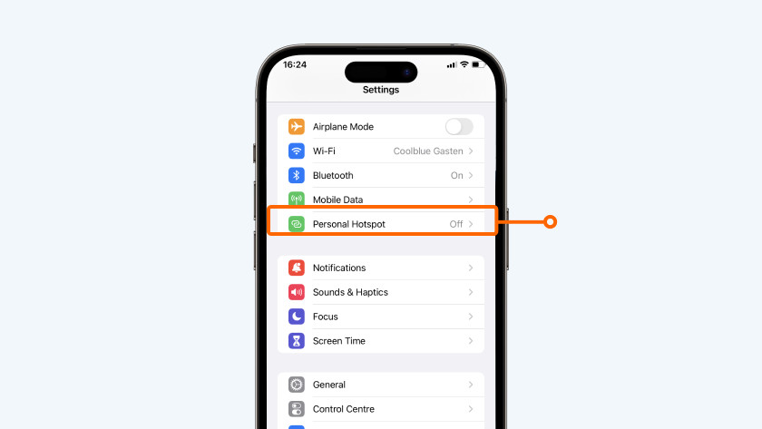 How do you set up your Apple iPhone as a hotspot? - Coolblue - anything ...