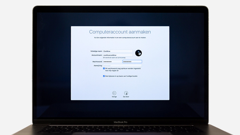 How do I install my MacBook? - Coolblue - anything for a smile