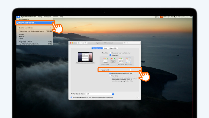 Hoe pas je de kleuren van je beeldscherm aan in macOS - Coolblue ...