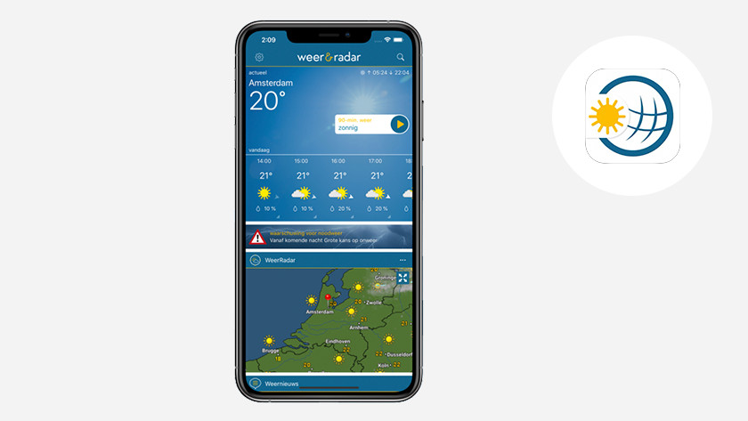 The 5 best weather apps for iOS - Coolblue - Before 23:59, delivered ...