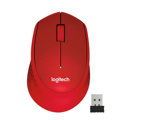 Logitech M330 Silent Draadloze Muis Rood - Coolblue - Voor 23.59u ...