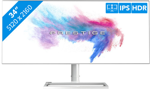 MSI Prestige PS341WU - Coolblue - Voor 23.59u, morgen in huis