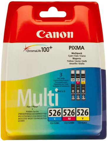Canon CLI-526 Cartridges Combo Pack - Coolblue - Voor 23.59u, morgen in ...