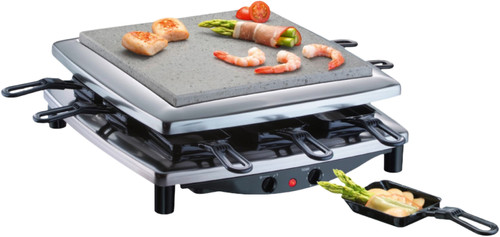 Steba Raclette Grill RC3 Plus Chroom - Coolblue - Voor 23.59u, morgen ...