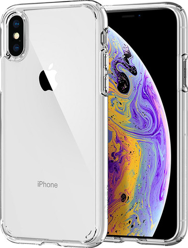 Spigen Ultra Hybrid Apple iPhone Xs/X Back Cover Transparant - Coolblue ...