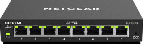 Netgear GS308E-100PES - Coolblue - Voor 23.59u, morgen in huis