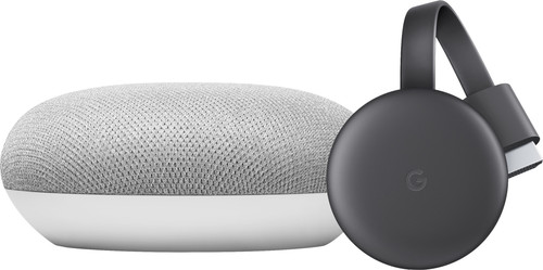 Google Home Mini + Google Chromecast V3 - Coolblue - avant 23:59 ...