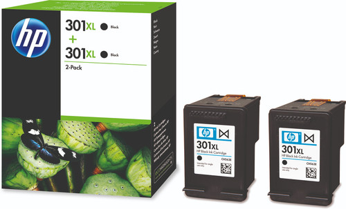 HP 301XL Cartridges Black Duo Pack - Coolblue - Before 23:59, delivered ...