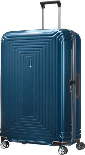 Samsonite Neopulse Spinner 81cm Metallic Blue - Coolblue - Voor 23.59u ...