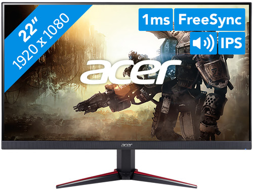 Acer Nitro VG220Qbmiix - Coolblue - Before 23:59, delivered tomorrow