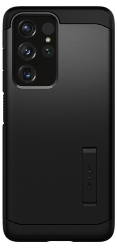 Spigen Tough Armor Samsung Galaxy S21 Ultra Back Cover Zwart - Coolblue - Voor 23.59u, morgen in ...