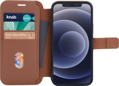 BlueBuilt iPhone 12 / 12 Pro Book Case Leer Bruin - Coolblue - Voor 23 ...