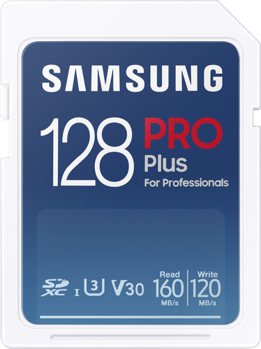 Samsung PRO Plus 128GB, SDXC, UHS-I,U3,160&120MB/s Reads & Writes, FHD ...