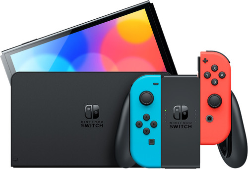 Nintendo Switch OLED Blauw Rood | Coolblue | Consoles