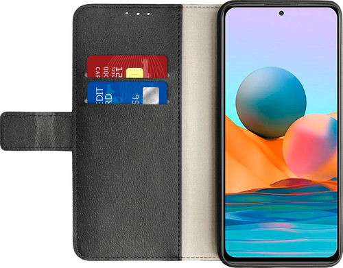 Just in Case Wallet Xiaomi Redmi Note 10 Pro Book Case Zwart - Coolblue ...