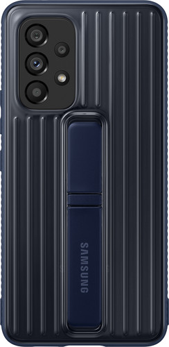 Samsung Galaxy A53 Protective Standing Back Cover Blauw - Coolblue ...