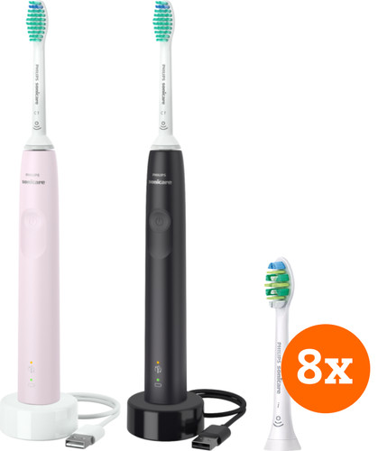 Philips Sonicare 3100 Series HX3675/15 + InterCare opzetborstels (8 ...