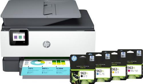 HP Officejet Pro 9012e + 1 set extra inkt - Coolblue - Voor 23.59u ...
