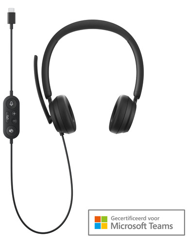 Microsoft Modern USB-C Headset - Coolblue - Voor 23.59u, morgen in huis