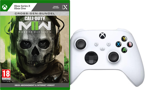 Call of Duty Xbox One / Series X + Xbox Wireless Controller White ...