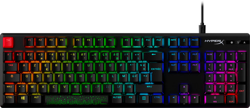 HyperX Alloy Origins PBT HX Red Linear Mechanical Gaming Keyboard ...