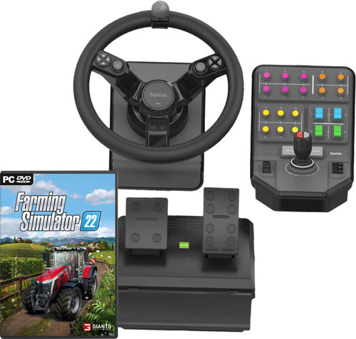 Farming Simulator 22 PC + Saitek Farm Sim Manette - Coolblue - avant 23 ...