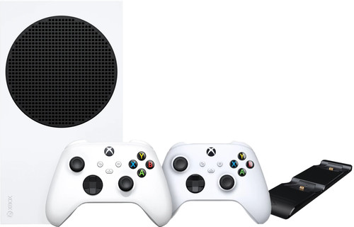 Xbox Series S + Wireless Controller Robot White + PDP Gaming Dual ...