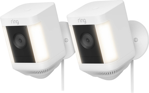 Ring Spotlight Cam Plus - Plug In - White - 2-pack - Coolblue - Before ...