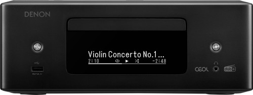 Denon CD Receiver RCDN-12 DAB+ Zwart | Coolblue | Receivers